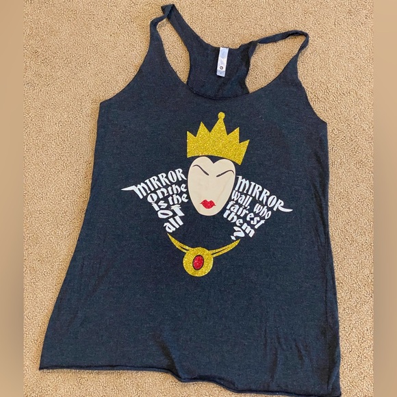 Disney | Tops | Custom Snow White Evil Queen Tank | Poshmark